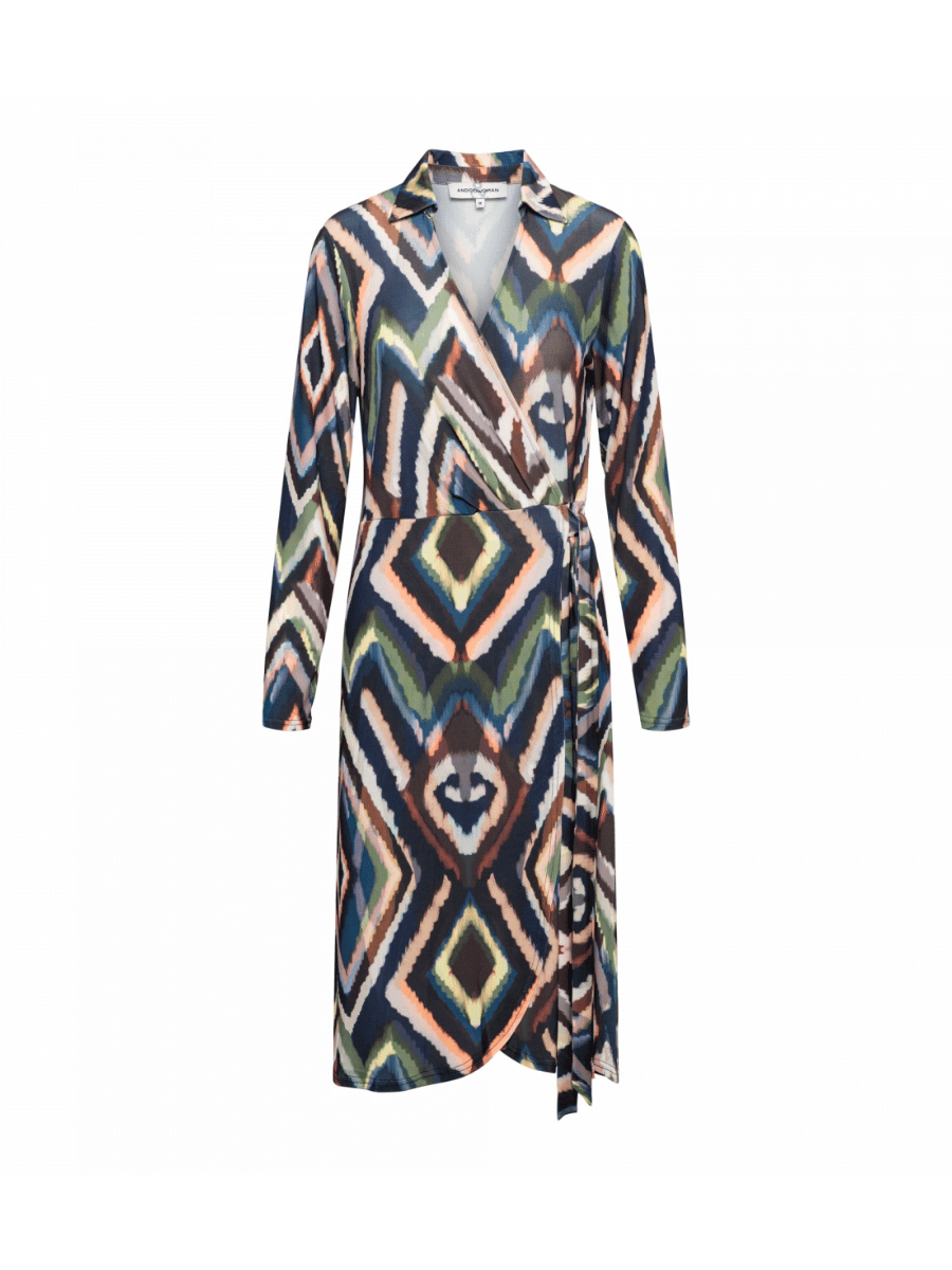&Co Woman Lessy Dress Diamond Print DR244 – Signature of Double Bay ...