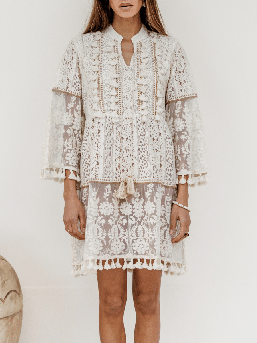 I Am Pylgrym Anna Suya Dress Ecru – Signature of Double Bay - Verge ...