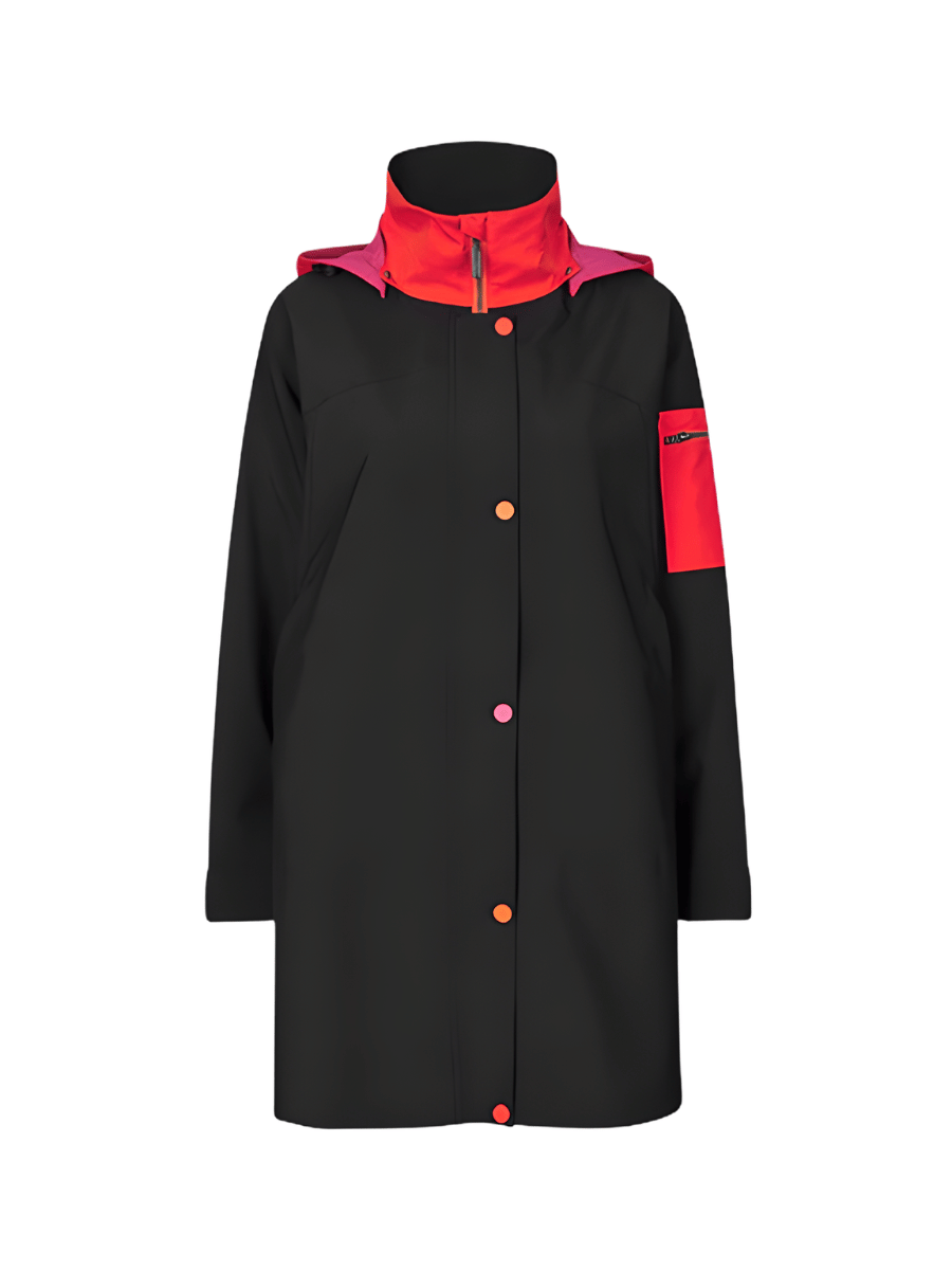Regn Jane Waterproof A-Line Raincoat Black – Signature of Double Bay ...